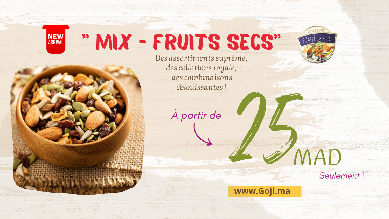 Goji Maroc Boutique en ligne des produits BIO et 100% naturels – GOJI MAROC