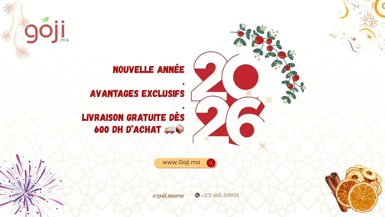 Boutique en ligne des produits BIO et naturels – GOJI MAROC