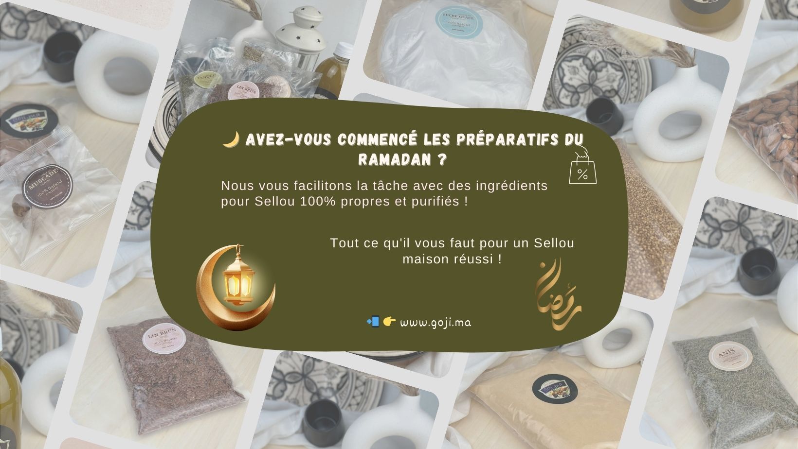 Boutique en ligne des produits BIO et naturels – GOJI MAROC