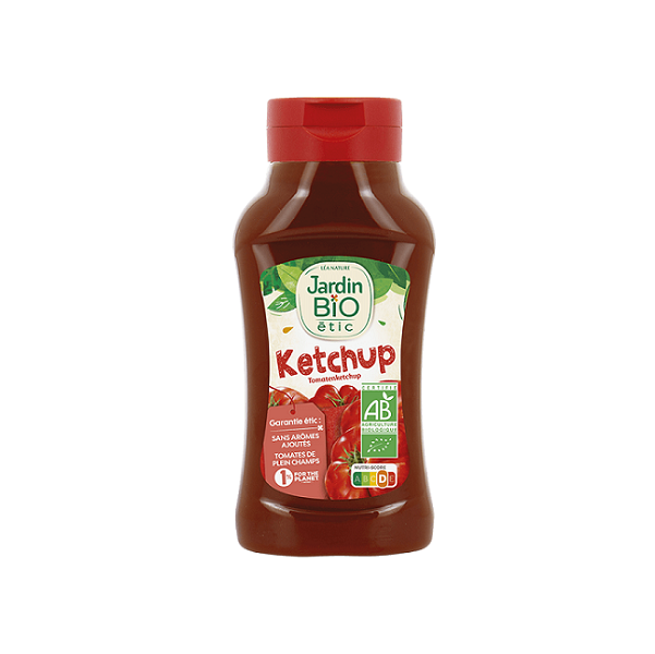 Ketchup Jardin bio 560G - Jardin bio | Goji Maroc | Achat en ligne ...