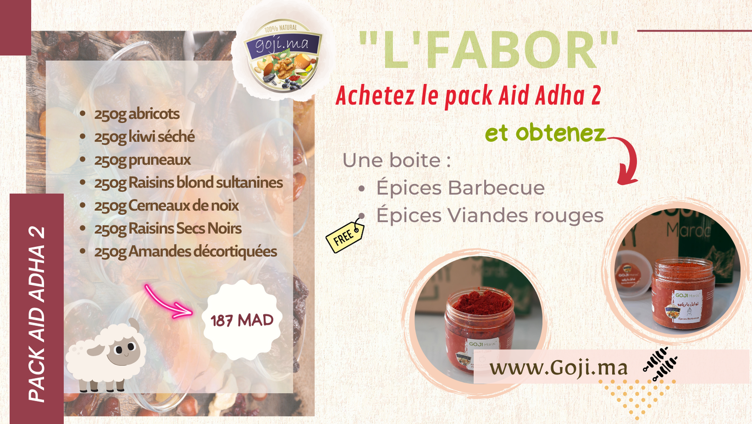 Boutique en ligne des produits BIO et 100% naturels – GOJI MAROC