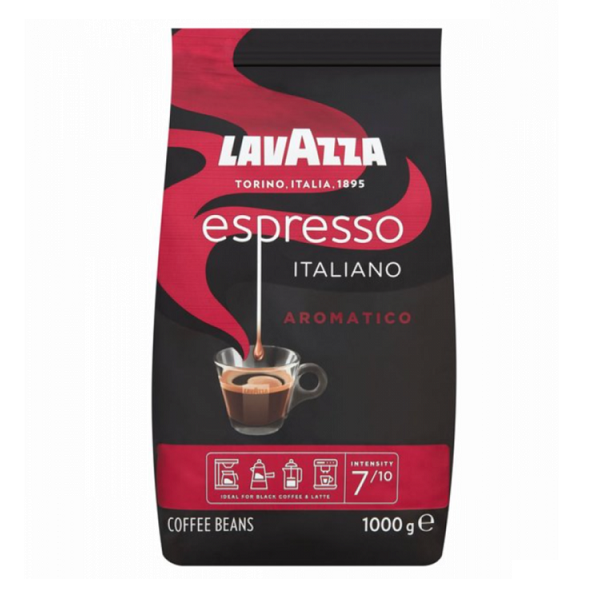 Café en grains - Espresso Aromatico (7/10 ) – Lavazza – GOJI MAROC