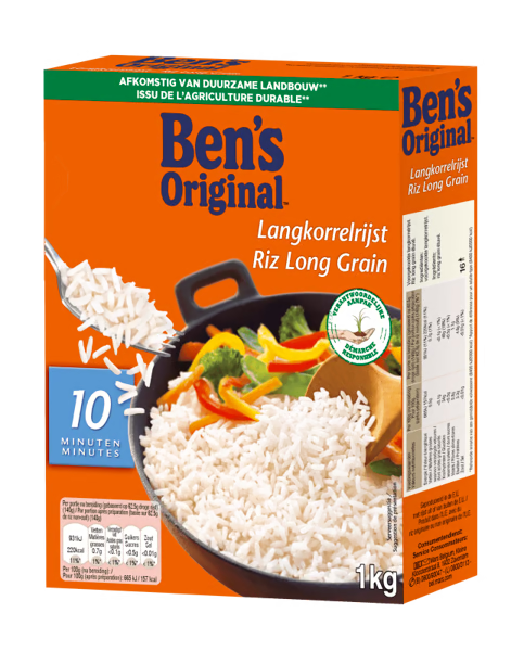 Riz Long Grain Lustucru 3 Riz 10 Inutes Sachet Cuisson 450 G - Lot De 8 ...
